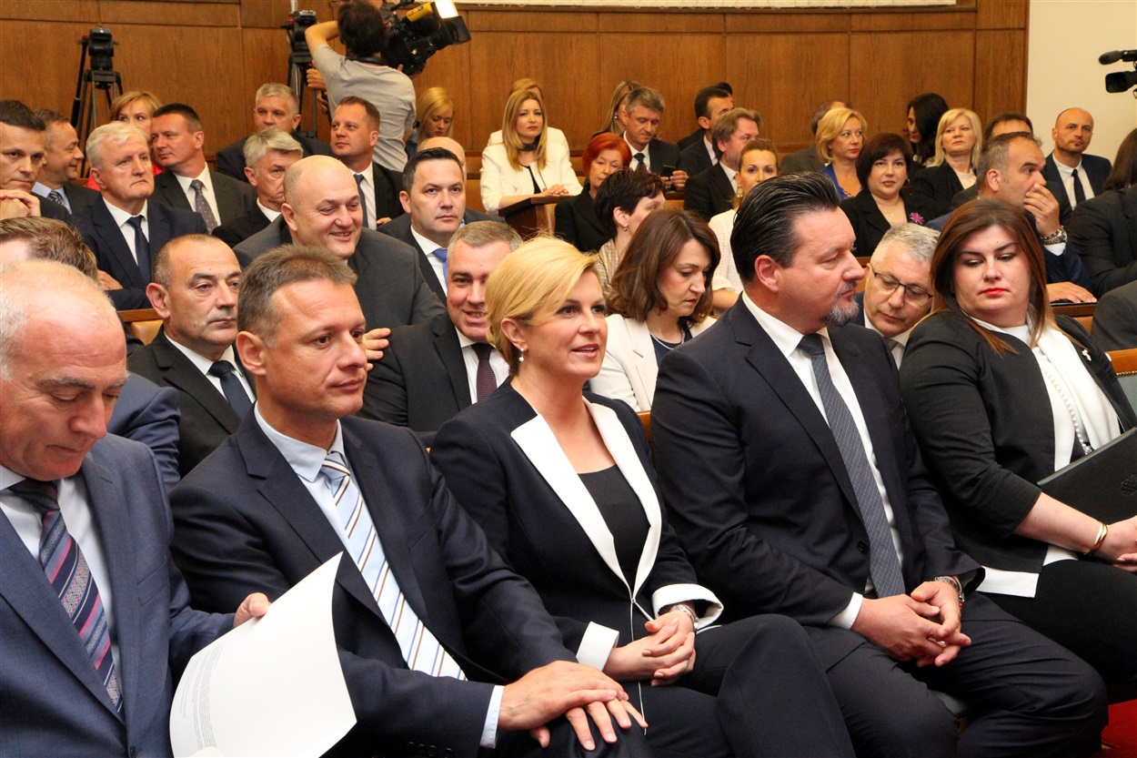 Predsjednik Sabora Jandroković na obilježavanju 15 godina rada Hrvatske ...