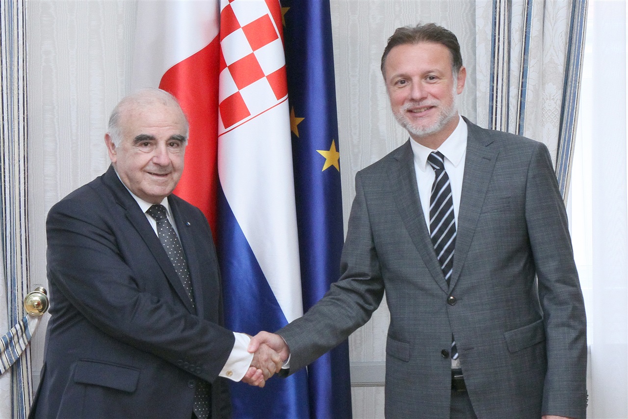 Predsjednik Hrvatskoga sabora Jandroković primio predsjednika Republike ...