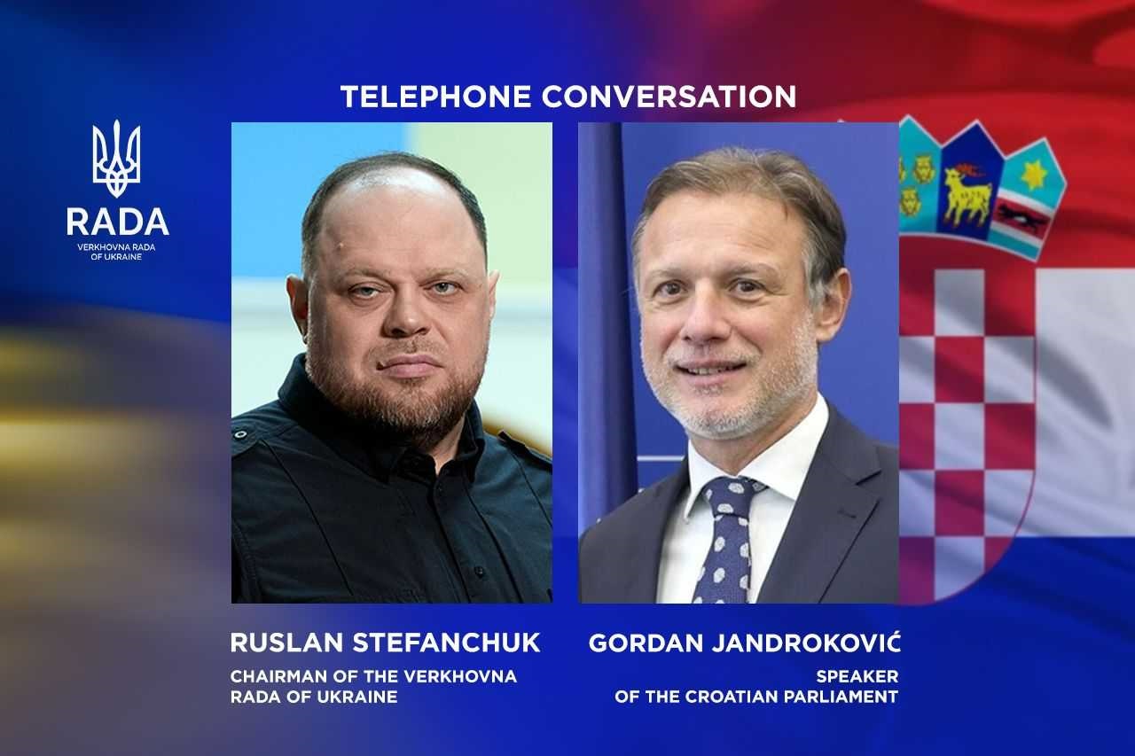 Predsjednik Hrvatskoga sabora Gordan Jandroković telefonski razgovarao s predsjednikom Vrhovne ...